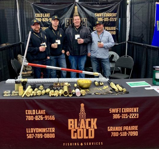 Black Gold Fishing Services / Successful Oil & Gas Show in Grande Prairie